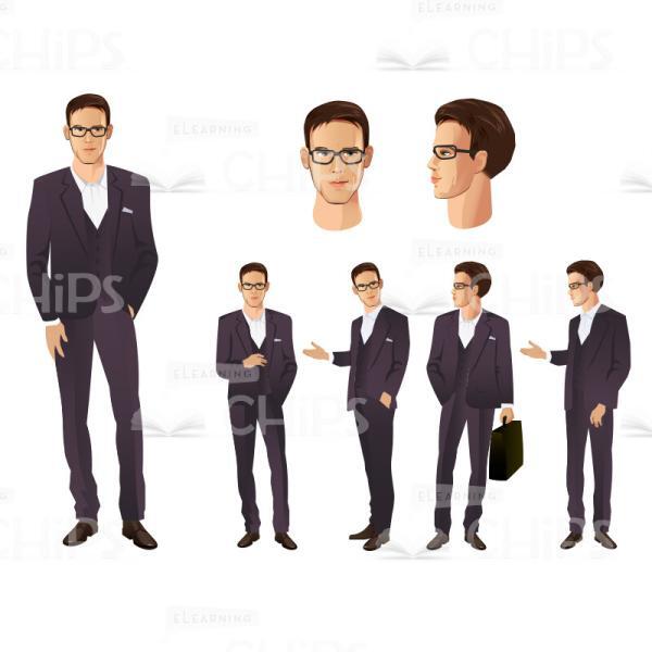 Smarty Vector Character Michael – eLearningchips
