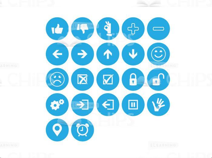Function Icon Set: Blue – eLearningchips