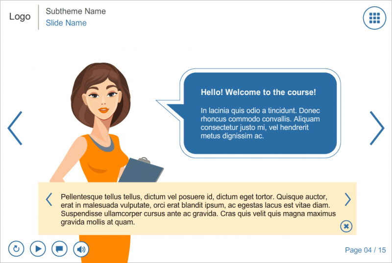 Mobile-Friendly Navigation Course Starter Template — Articulate ...