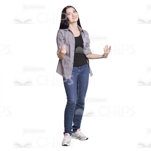 Relieved cutout character – eLearningchips