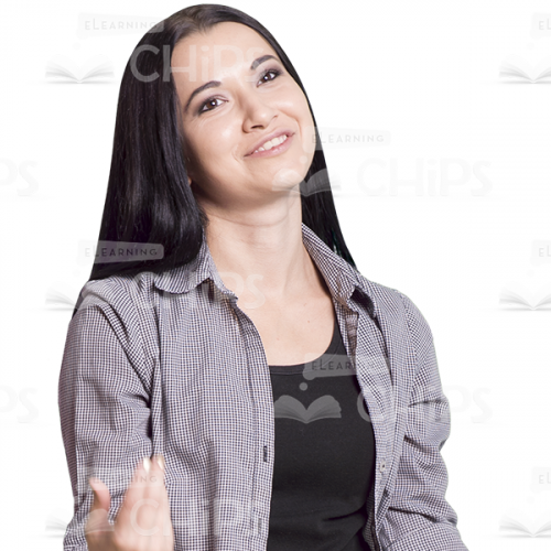 Relieved cutout character – eLearningchips