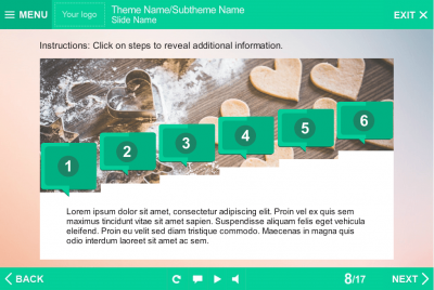 Stairs With Steps — Storyline Template – eLearningchips