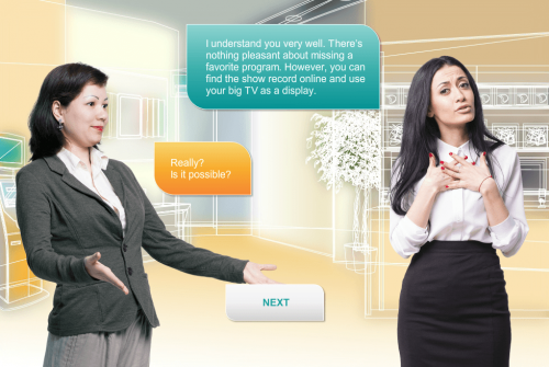 Customer Support Dialogue — Storyline Template – eLearningchips