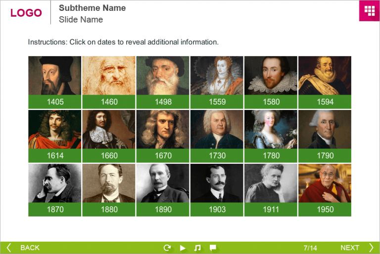 Storyline Templates With Two Basic Colours – eLearningchips