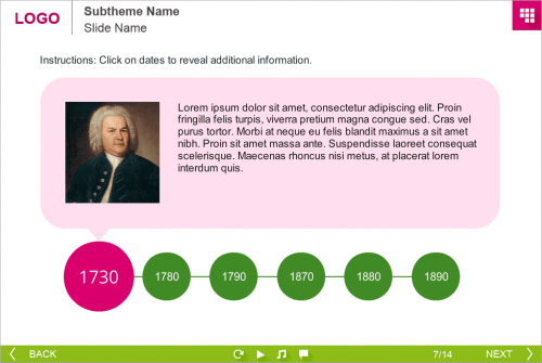 Storyline Templates With Two Basic Colours – eLearningchips