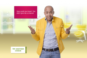 Dialogue At Interview — Storyline Template – eLearningchips