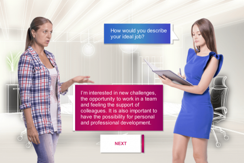 The Interview Dialogue — Storyline Template – eLearningchips