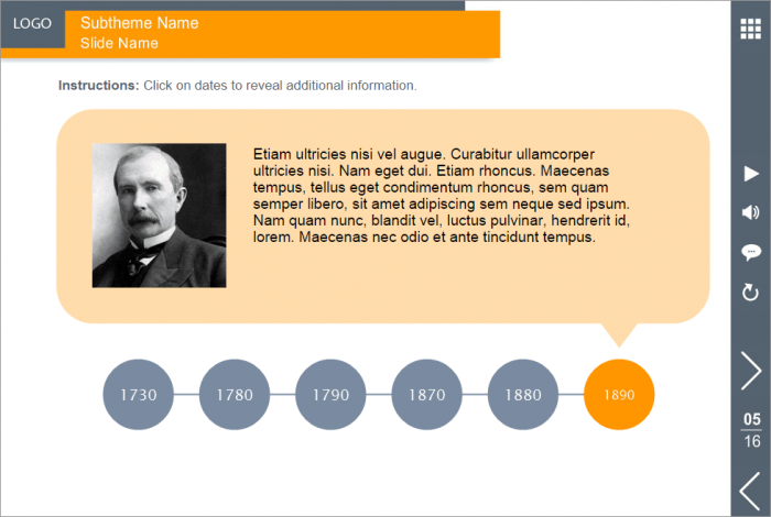 Important Years — Lectora Template – eLearningchips