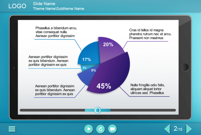 Slideshow On Tablet — Storyline Template – eLearningchips