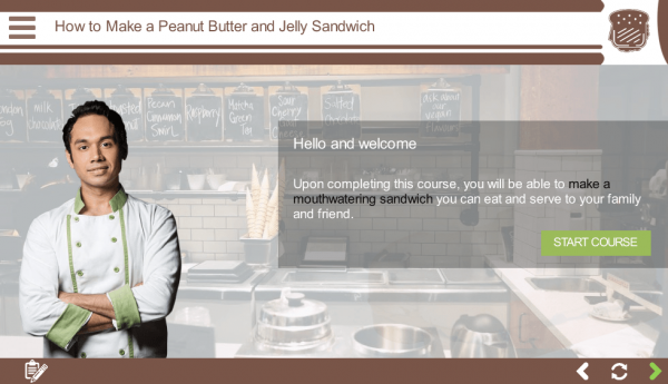 Left-Side Sliding Menu Course Starter Template — Articulate Storyline ...
