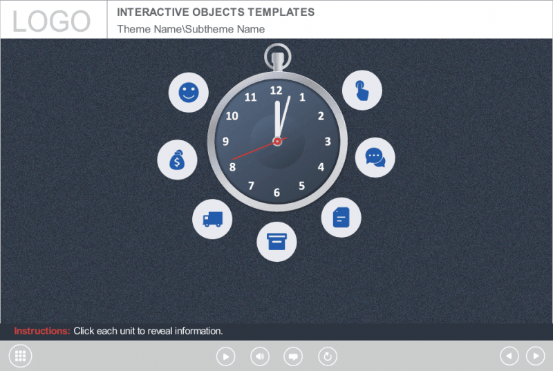 Interactive Algorithm Scheme — Storyline Template – eLearningchips
