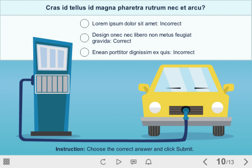 Charging Electric Car Quiz — Storyline Template – eLearningchips