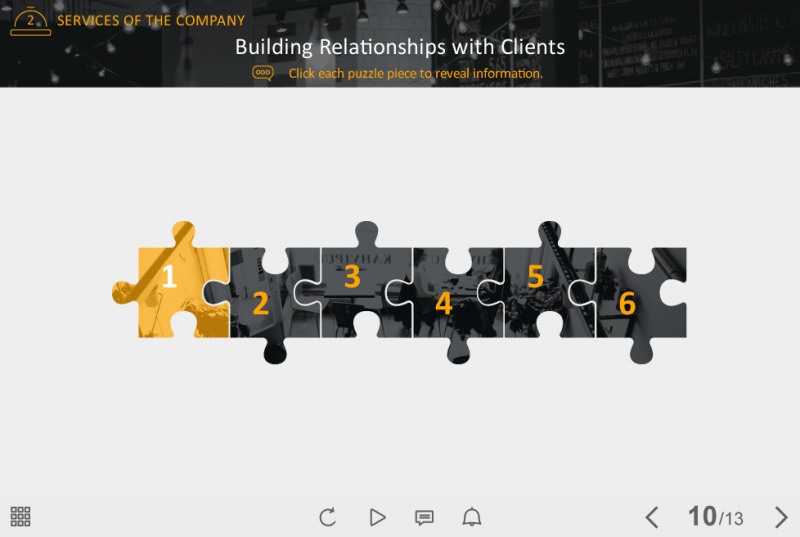 Clickable Puzzle Pieces — Storyline Template – eLearningchips