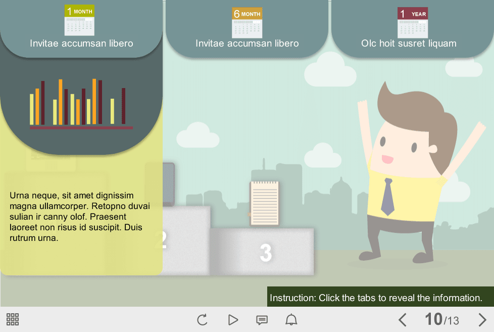 Goal Tabs — Storyline Template – eLearningchips
