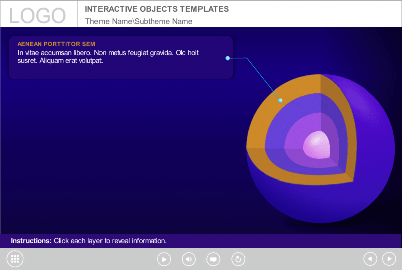 Clickable Sphere Layers — Storyline Template – eLearningchips