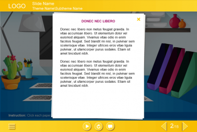 Work Table — Lectora Template – eLearningchips
