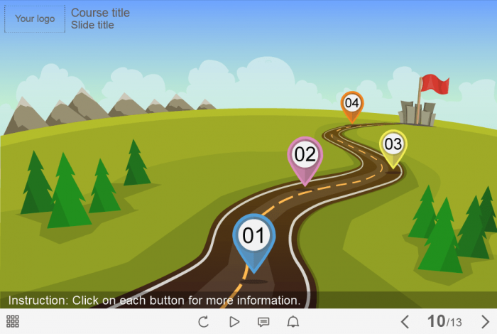 Tagged Road — Lectora Template – eLearningchips