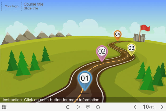 Tagged Road — Lectora Template – eLearningchips