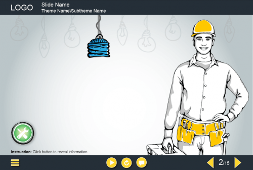 Installing Light Bulb — Lectora Template – eLearningchips
