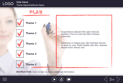 Put a Check Mark — Lectora Template – eLearningchips