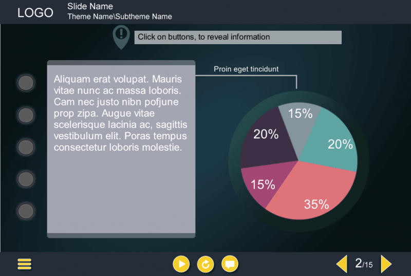 Interactive Algorithm Scheme — Storyline Template – eLearningchips