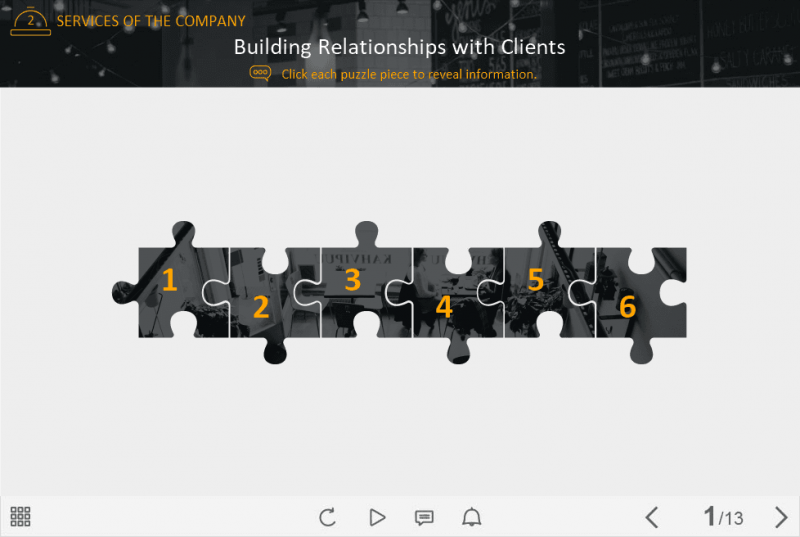 Clickable Puzzle Pieces — Lectora Template – eLearningchips