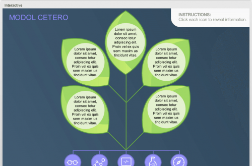 Branch with Clickable Circles — Storyline Template – eLearningchips