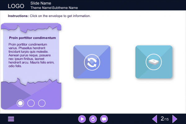 Interactive Envelopes — Storyline Template – eLearningchips