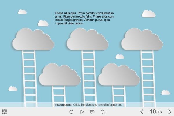 Clickable Clouds — Storyline Template – eLearningchips