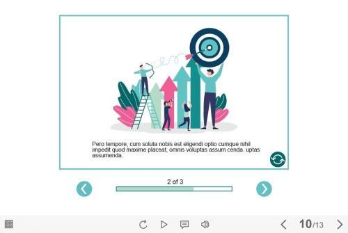 Flip Cards Slideshow — Captivate Template – eLearningchips