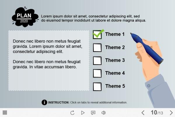 Filling Check Boxes — Captivate Template – eLearningchips