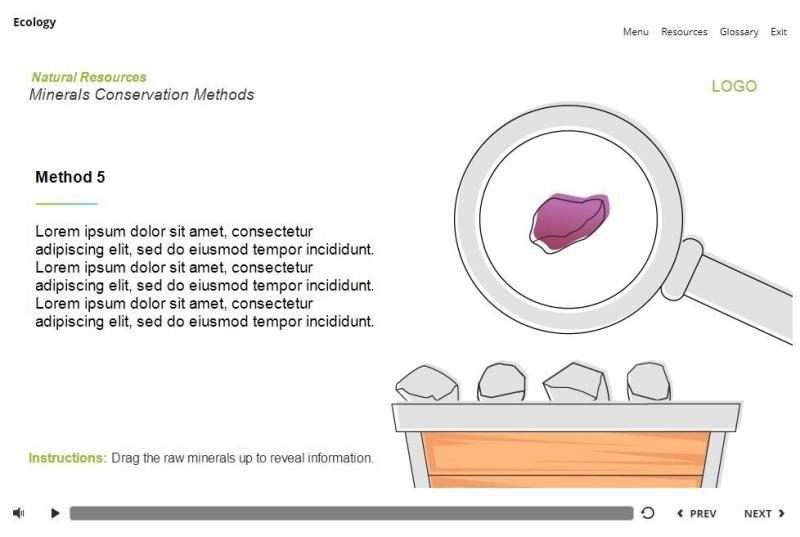 Draggable Resources — Storyline 3 Template – eLearningchips