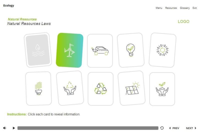 Clickable Cards — Storyline 3 Template – eLearningchips