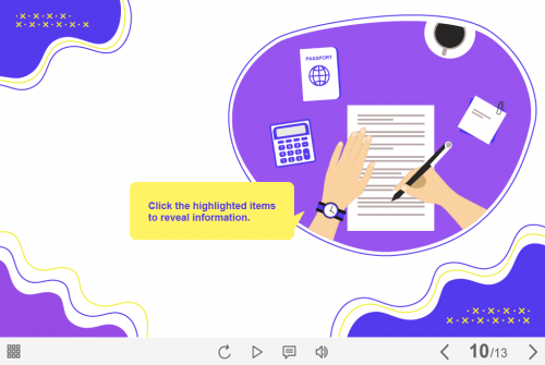 Clickable Objects — Captivate Template – eLearningchips