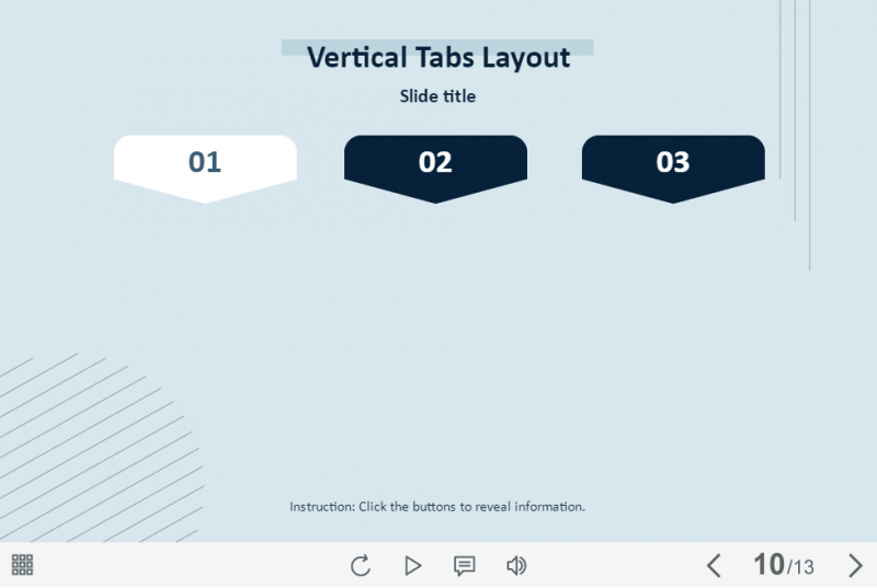 Black Buttons — Storyline Template – eLearningchips
