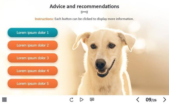 Five Tabs — Captivate Template – eLearningchips