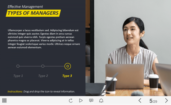 Draggable 3-Position Slider — Captivate Template – eLearningchips