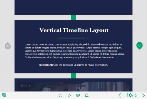 Vertical Slideshow — Storyline Template – eLearningchips