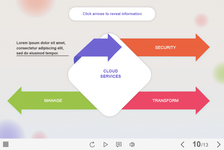 Arrow Buttons — Captivate Template – eLearningchips
