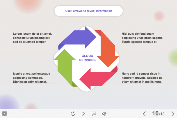 Arrow Buttons — Captivate Template – eLearningchips