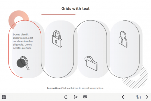 Clickable Icons — Storyline Template – eLearningchips