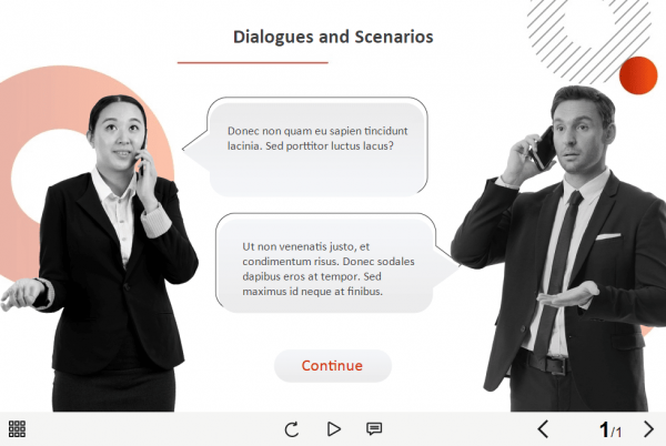 Dialogue — Storyline Template – eLearningchips