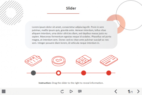 Horizontal Slider — Storyline Template – eLearningchips