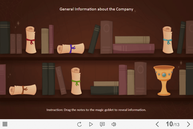 Draggable Scrolls — Storyline Template – eLearningchips
