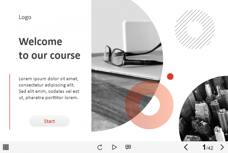 Corporate Training Course Starter Template — Articulate Storyline ...