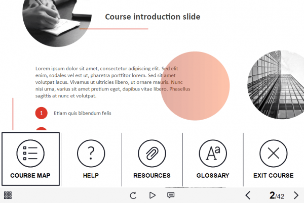 Corporate Training Course Starter Template — Articulate Storyline ...