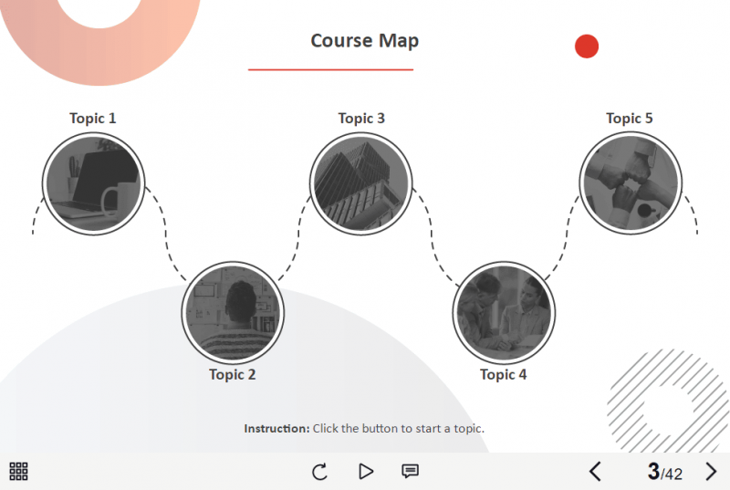 Corporate Training Course Starter Template — Articulate Storyline ...