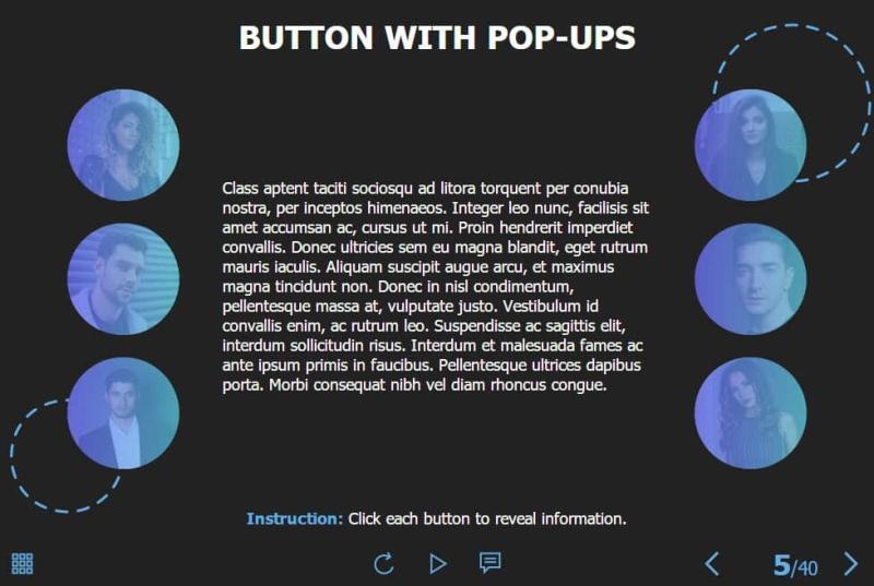 Vertical Timeline — Storyline Template – eLearningchips