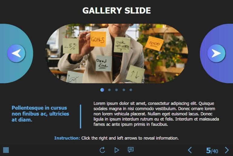 Vertical Timeline — Storyline Template – eLearningchips