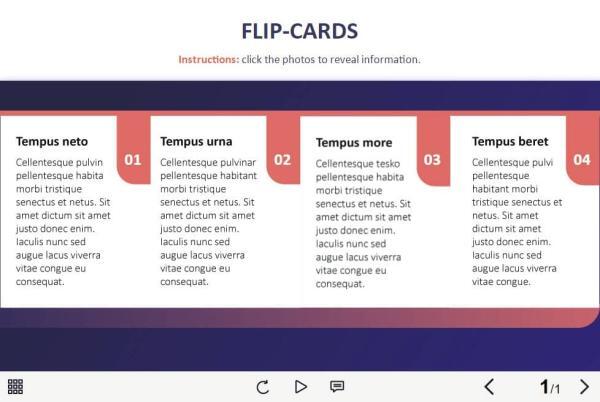 Flip Cards — Storyline Template – eLearningchips